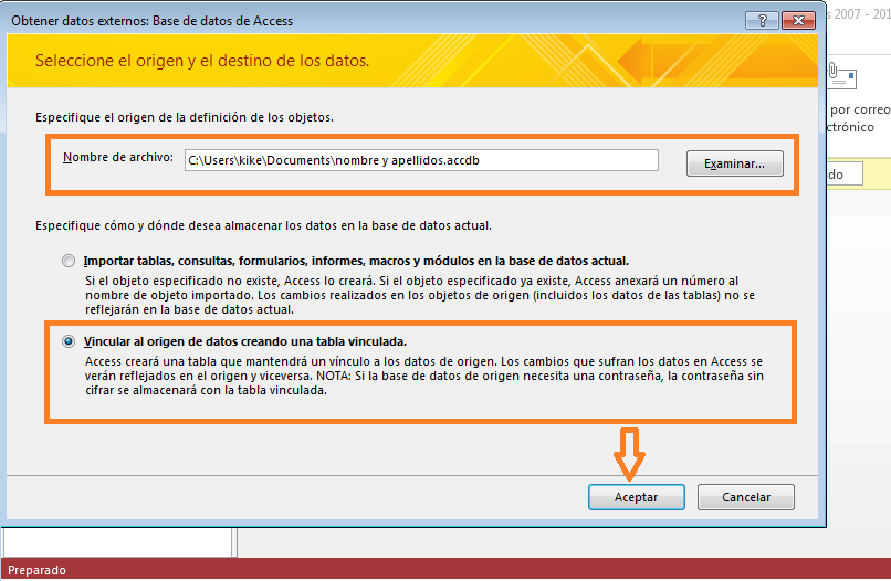 Importar y Vincular Datos de Diferentes Bases en Access - Guía paso a ...